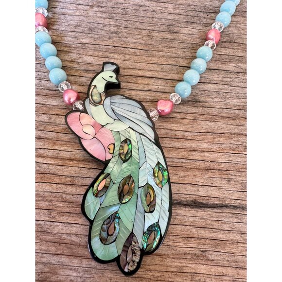 Lee Sands | Jewelry | Vintage Lee Sands Necklaces Brooch Finch Peacock ...